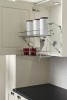 Pull Down Two Tier Kitchen Wire Shelf - solmer.co.uk