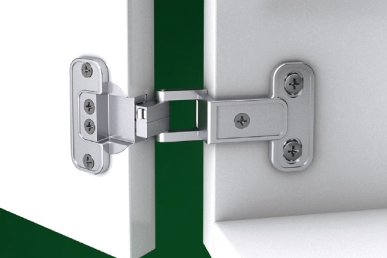 Exposed Axle Hinge 240° Single Pivot Aximat 300 - solmer.co.uk