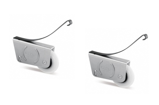 GTV Bottom Roller PRO For Sliding Wardrobe Doors A-WD-PRO - solmer.co.uk
