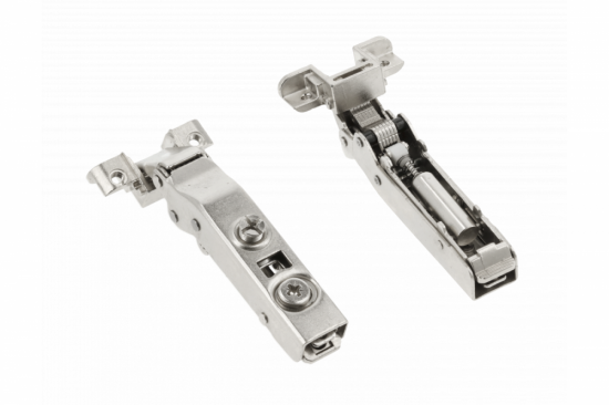 Soft Close Blind Corner Parallel 90° Hinge with Short Arm - solmer.co.uk