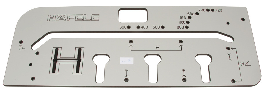 Worktop jig for Right and Lift Standard 90° and 45° Joints - solmer.co.uk