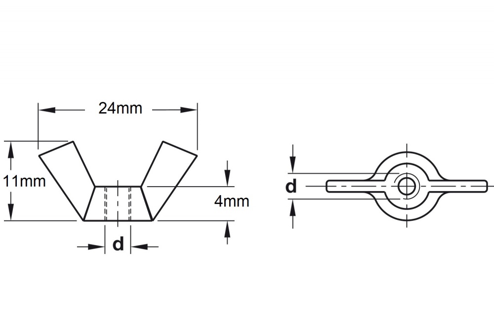 Wing Butterfly Nuts - solmer.co.uk