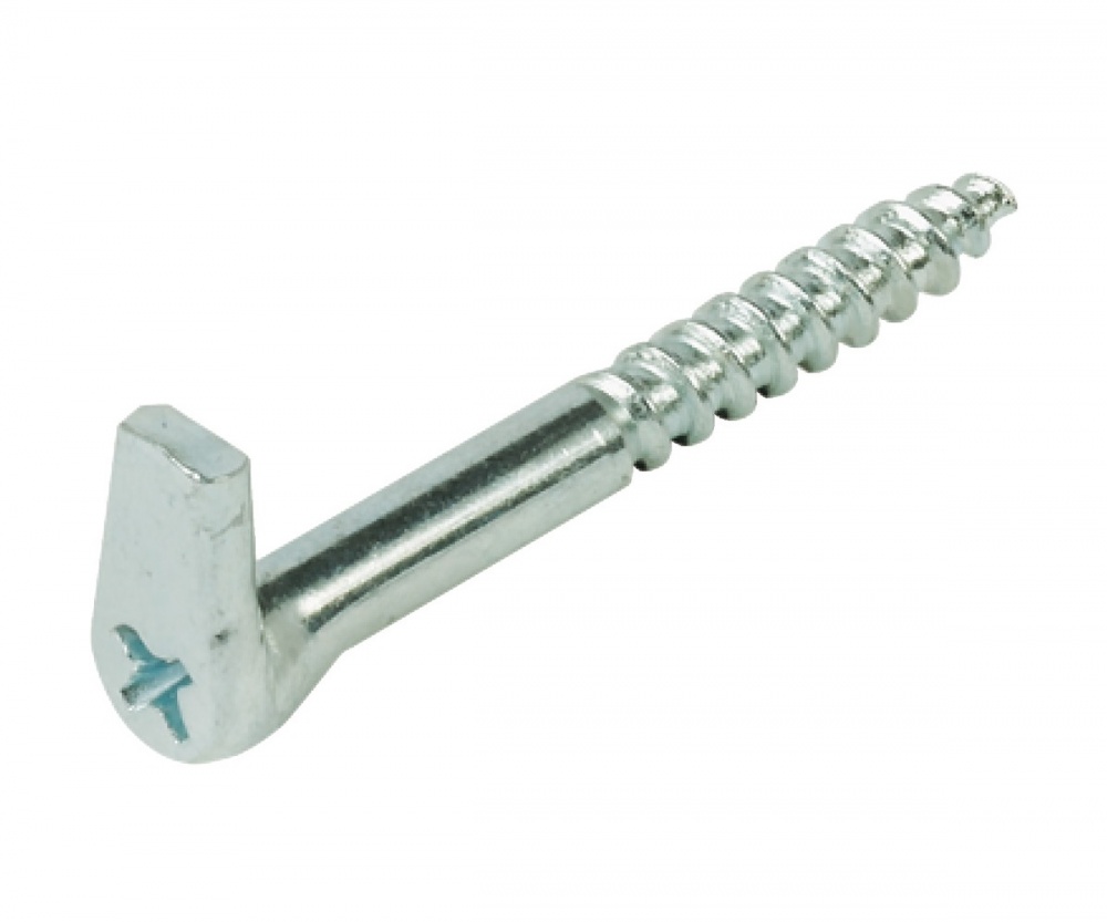 Screw Hook with Cross Slot - solmer.co.uk