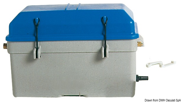 Battery Box Watertight with Ventilation - solmer.co.uk