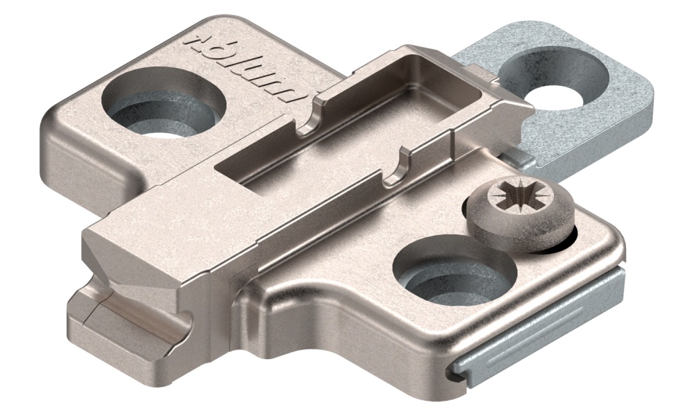 Blum Cruciform Mounting Plate Adjustable for CLIP Top Hinge for Euro ...