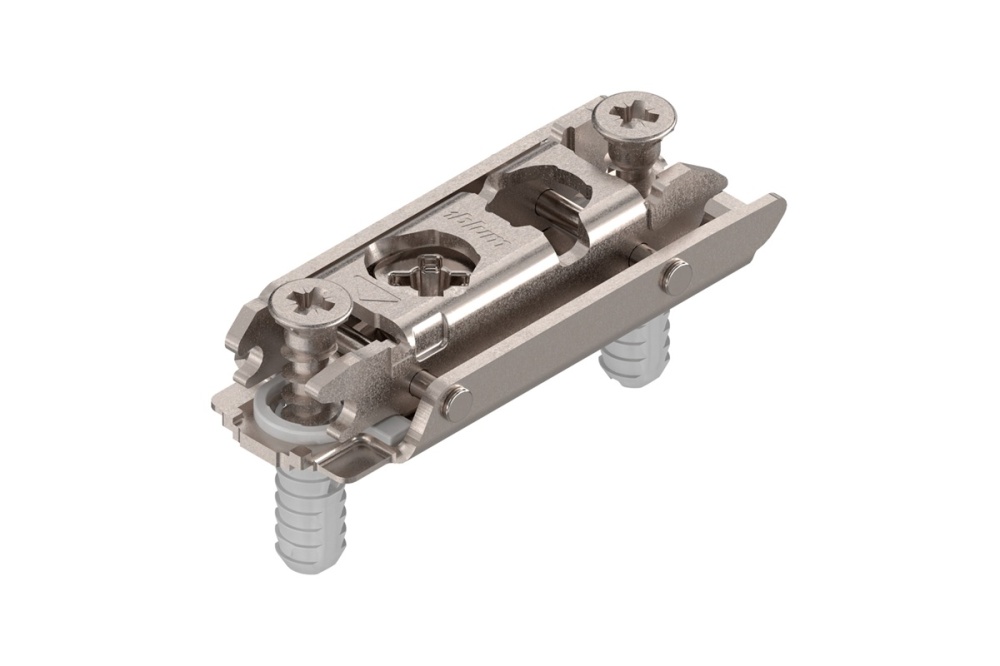 CLIP Horizontal Mounting Plate Expando, 0mm / Cam Adjustable - solmer.co.uk