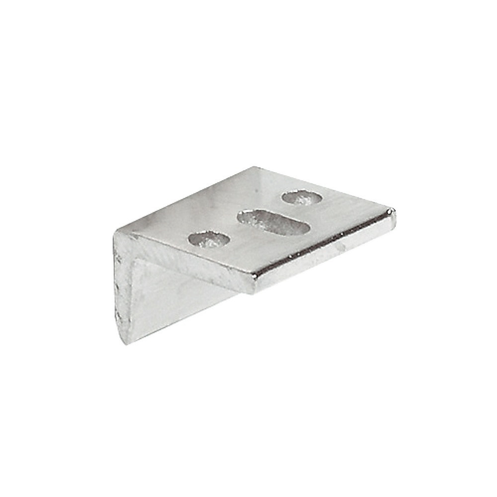 Angled Striking Plate with Slot - solmer.co.uk