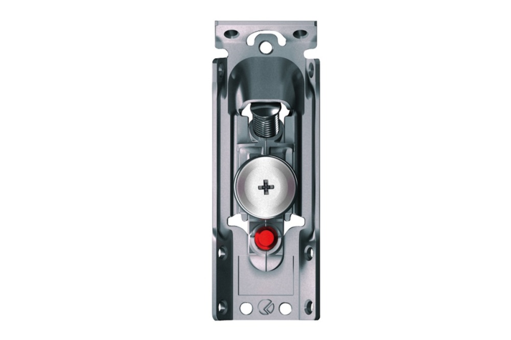 Concealed Cabinet Hanger, Screw Mounting, Libra H1 Unhanded - solmer.co.uk