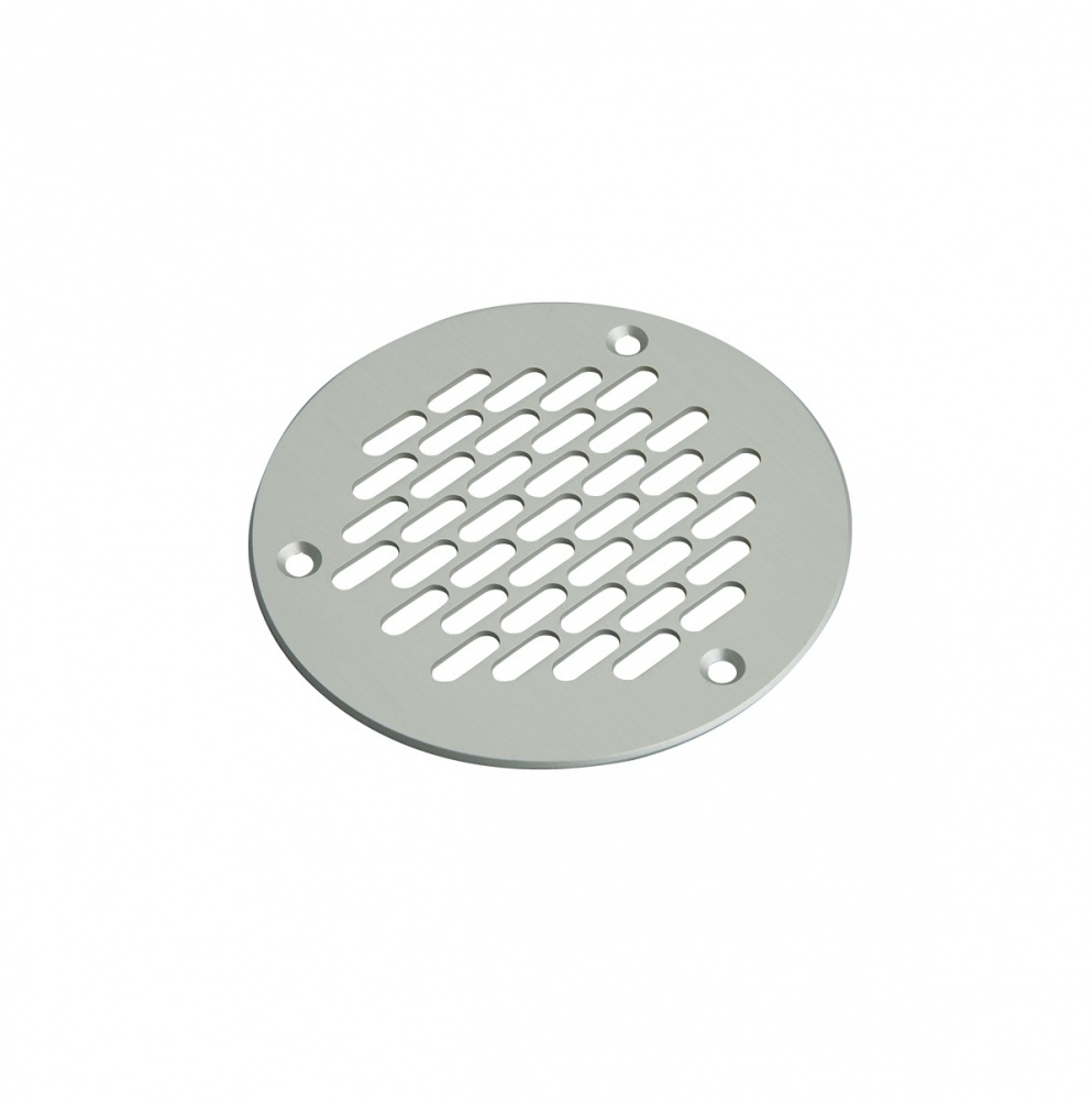 Round Air Grate Ø 80 mm Aluminium Anodized - solmer.co.uk