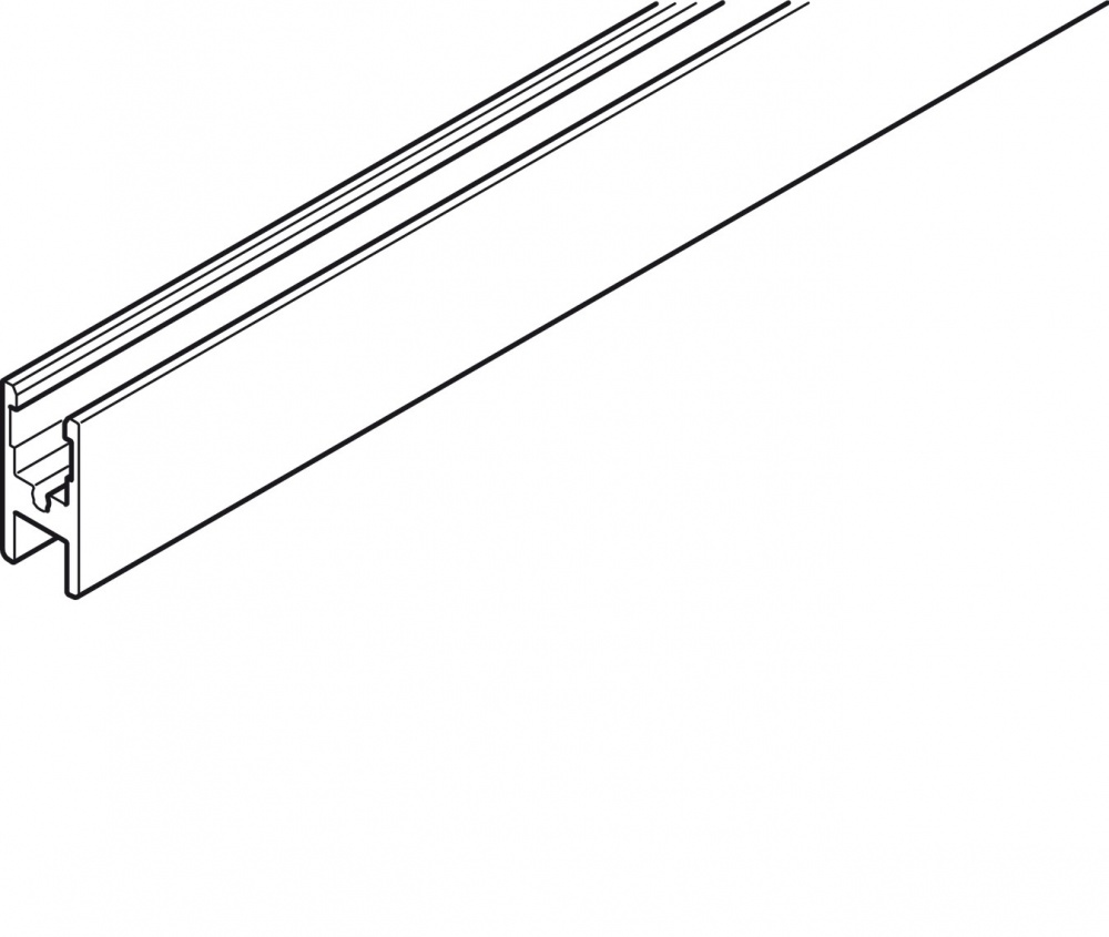 Hawa Clipo 36 GPK/GPPK Frame Profile for Sliding Cabinet Doors - solmer ...
