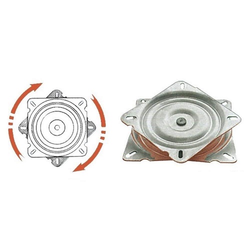 Swivel Plate Rotating Base Guided W Seat - solmer.co.uk