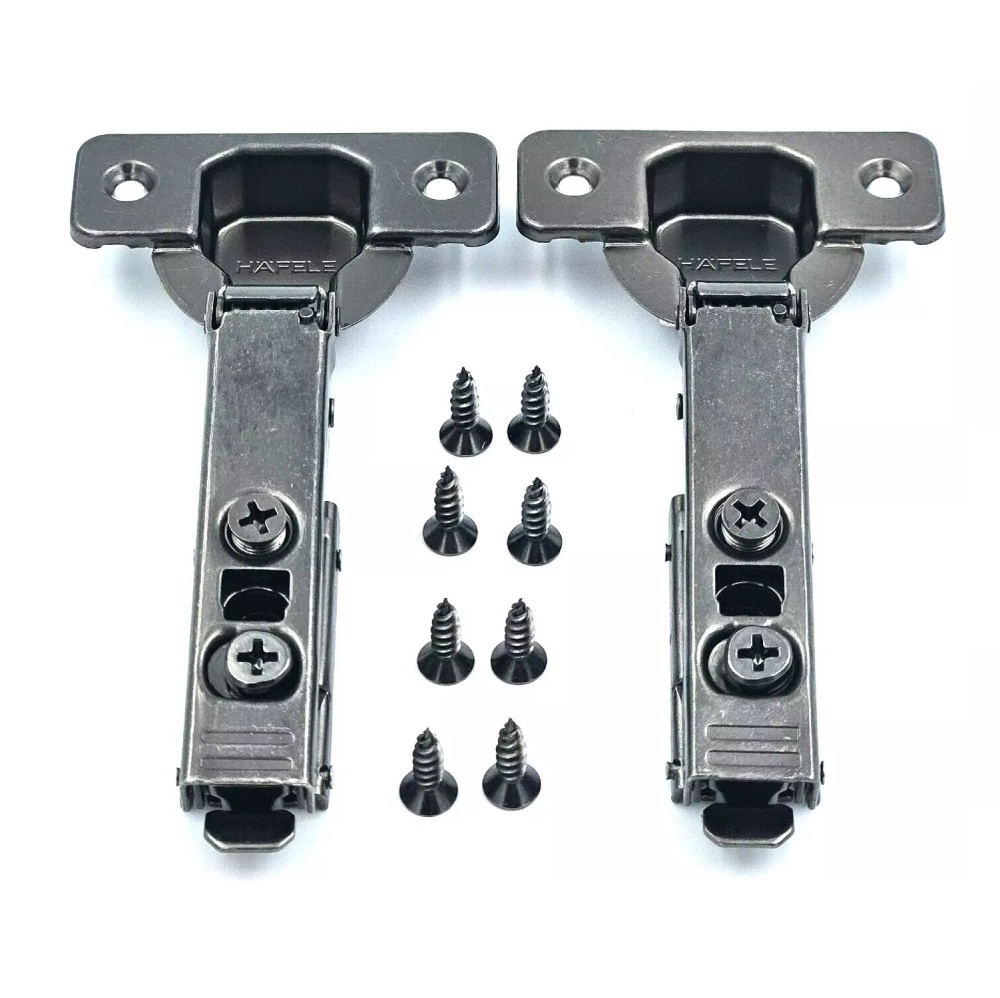 Metalla 110° Concealed Cup Hinge with Inline Mounting Plate Set ...