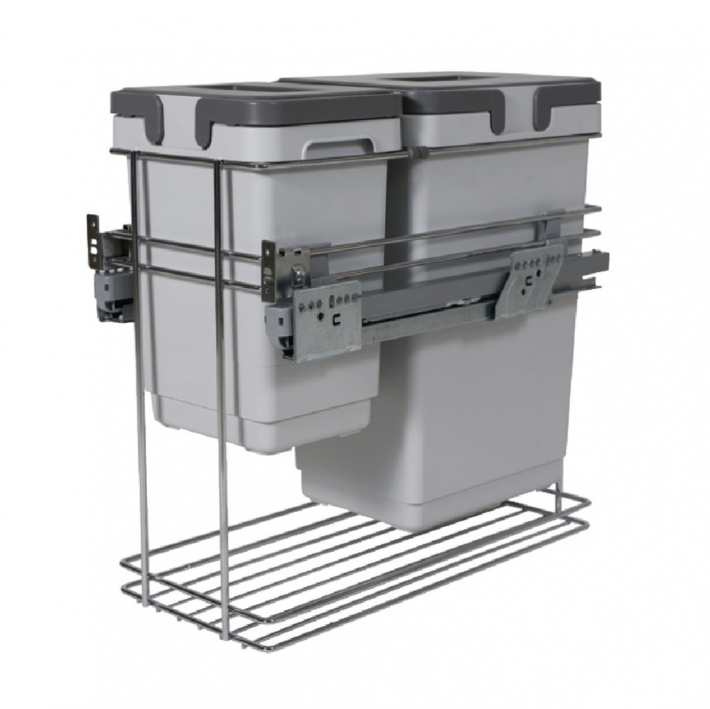 Pull Out Waste Bin, Over Extension, Kombi - solmer.co.uk