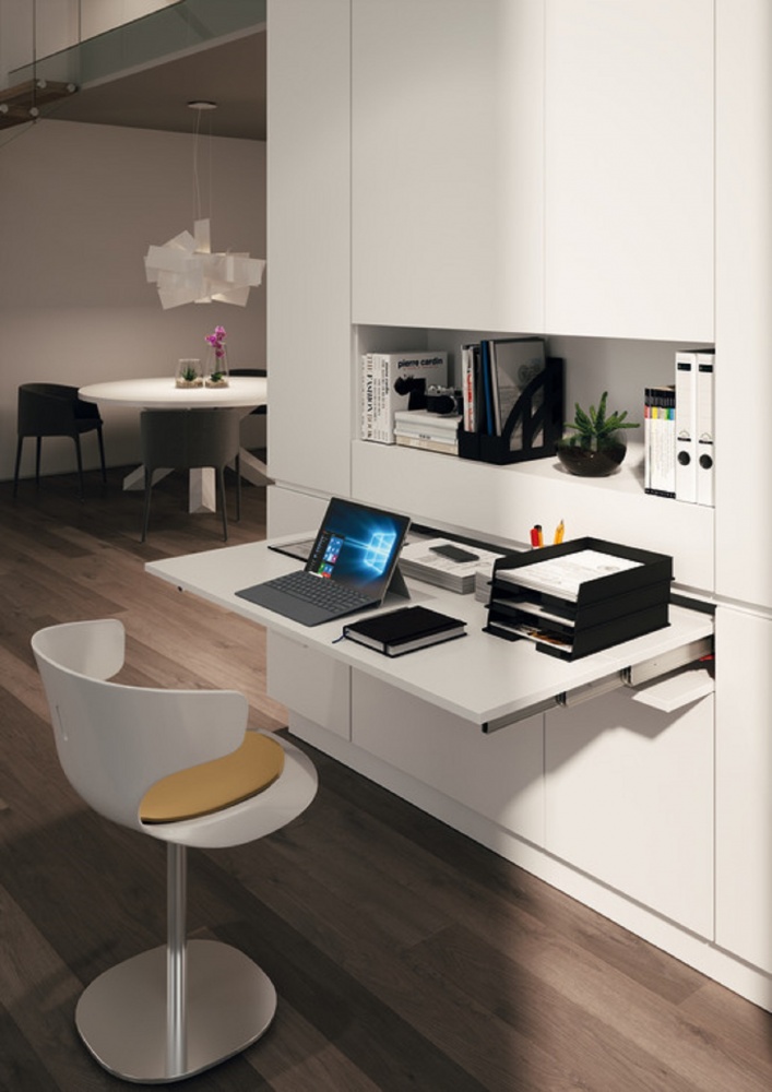 Pull Out Drawer Table Fitting for Cabinet Width: 450/1200 mm LUNCH +39 ...