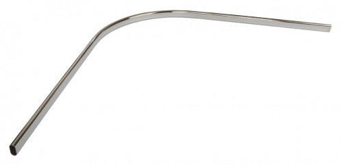 Wardrobe 90° Oval Corner Bar Rail ONLY - solmer.co.uk