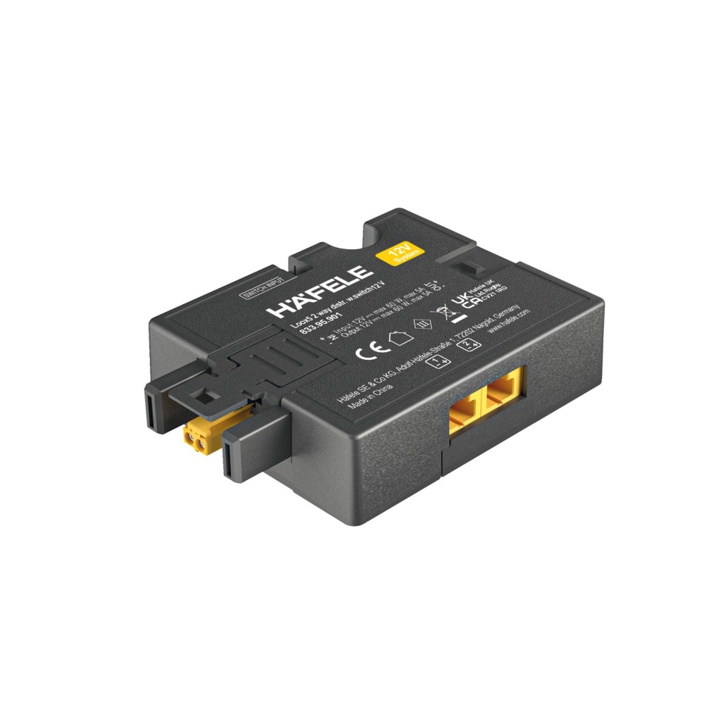 Loox5 Distributor 2-Way with Switching Function for 1 Switch - solmer.co.uk