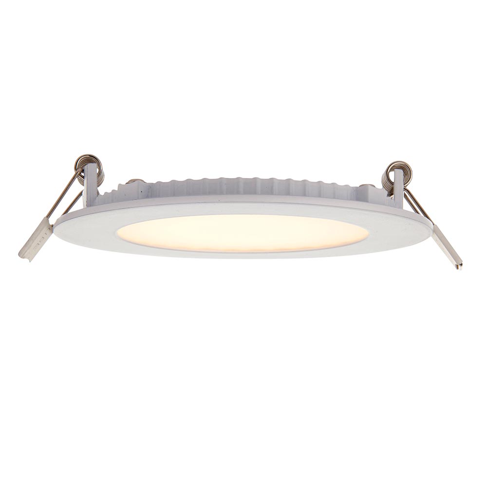 Recessed Edge Lit Spotlight Downlight Ultra Slim Siriodisc - solmer.co.uk