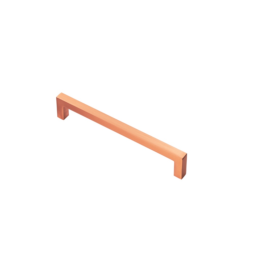Pull Block Handle / Satin COPPER - solmer.co.uk