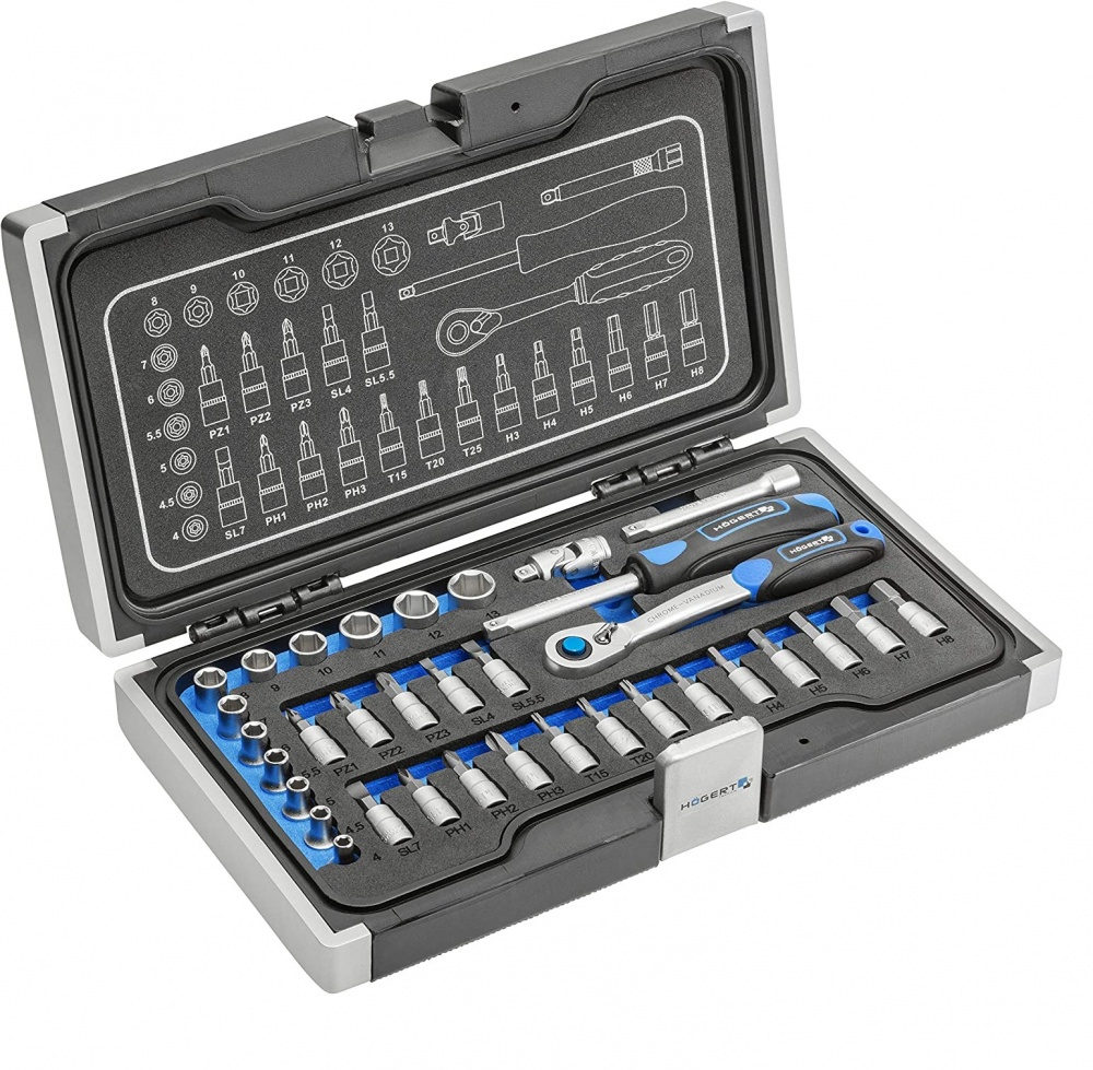 Tool Set of 34 pcs - solmer.co.uk