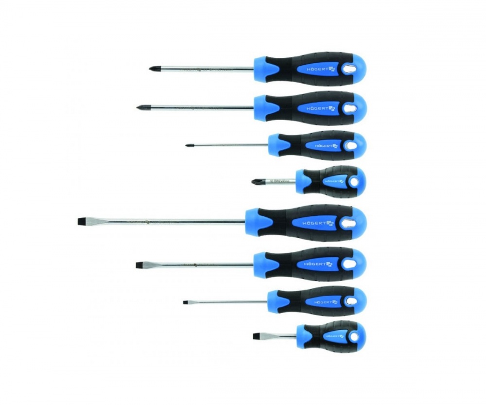 Screwdriver Set of 8 pcs - solmer.co.uk