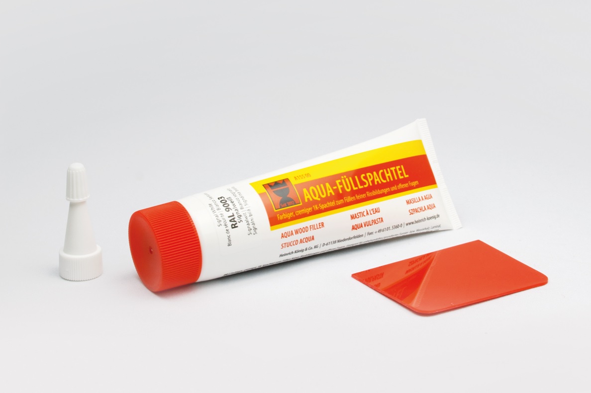 Aqua Wood Filler Paste for Small Cracks and Open Joints - solmer.co.uk