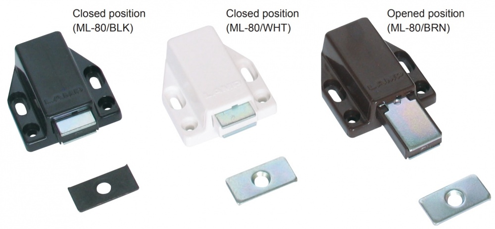 Magnetic Pressure Catch ML-80 - solmer.co.uk