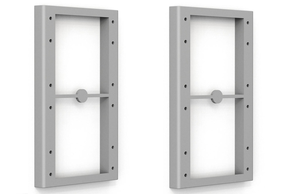 Spacer Frame for use with Pull Down Wardrobe Rail 2004 Servetto ...