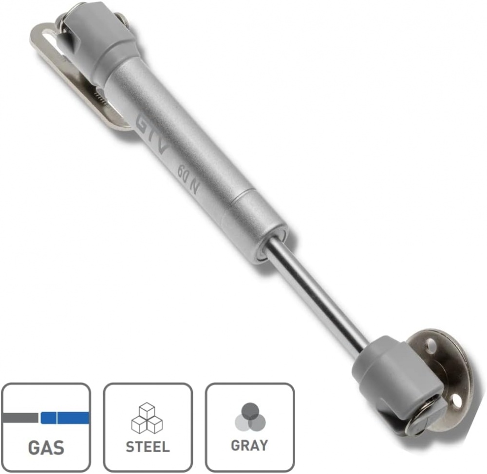 Gas Strut Short Lift Stay Cabinet Door Damper - solmer.co.uk