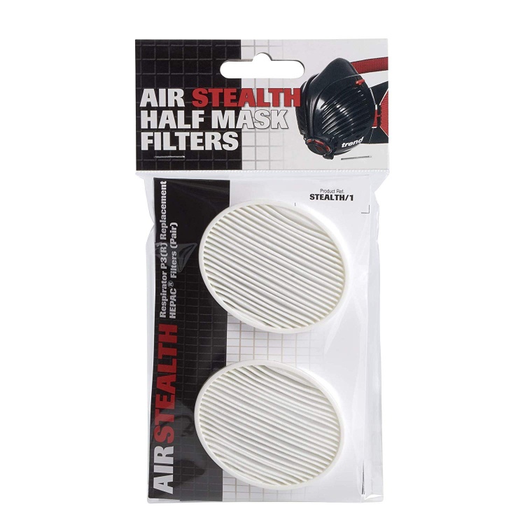 Air Stealth Half Mask P3 Nuisance Filter STEALTH - solmer.co.uk