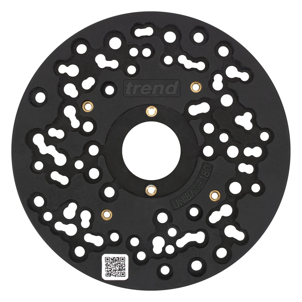 UNIBASE/180 - 180mm Universal Plunge Router Sub-Base - solmer.co.uk