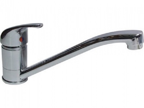 Single Long Lever Monobloc Mixer Tap Polished Chrome - solmer.co.uk